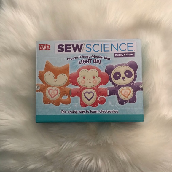 sew science | Toys | Sew Science Cuddly Critters Light Up Sewing Kit ...